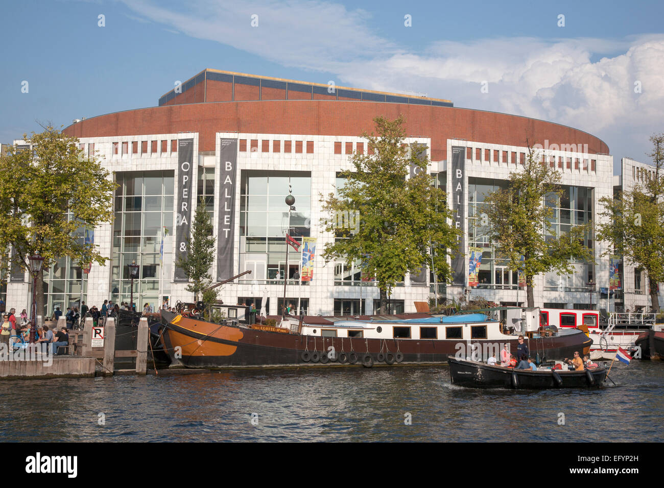 Dutch National Opera and Ballet Building, Amsterdam, Holland Stock ...