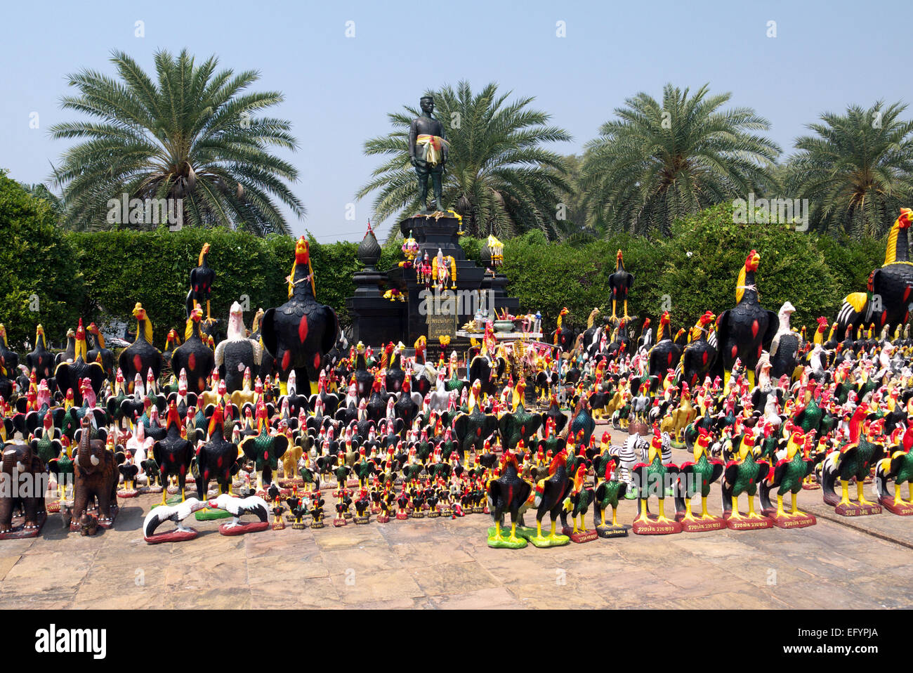 King Naresuan Statue, Cha Am, Thailand Stock Photo - Alamy