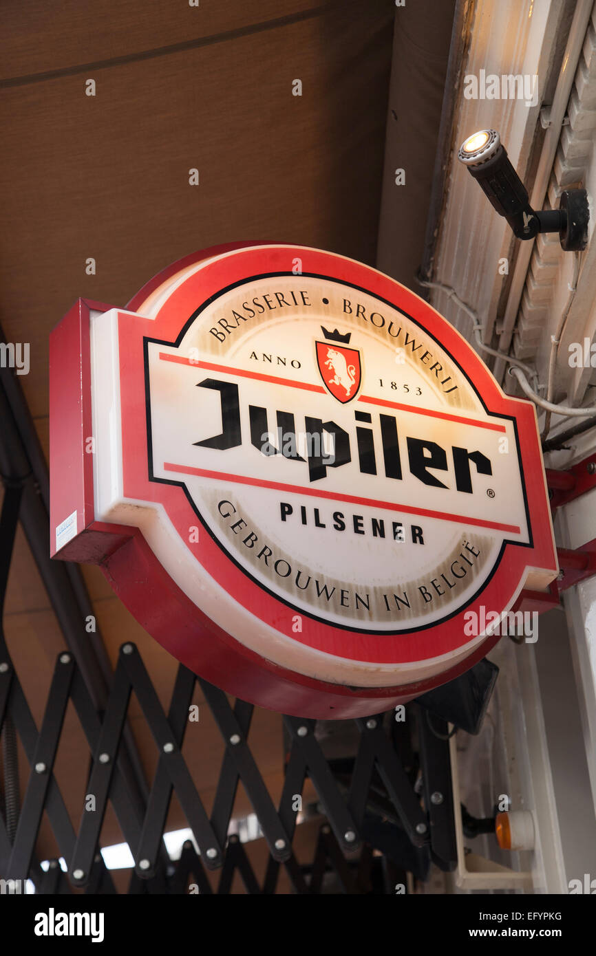 Jupiler sign hi-res stock photography and images - Alamy