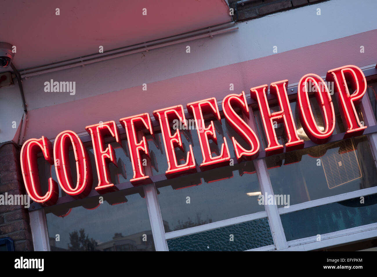 Coffee Shop Sign, Amsterdam, Holland Stock Photo - Alamy