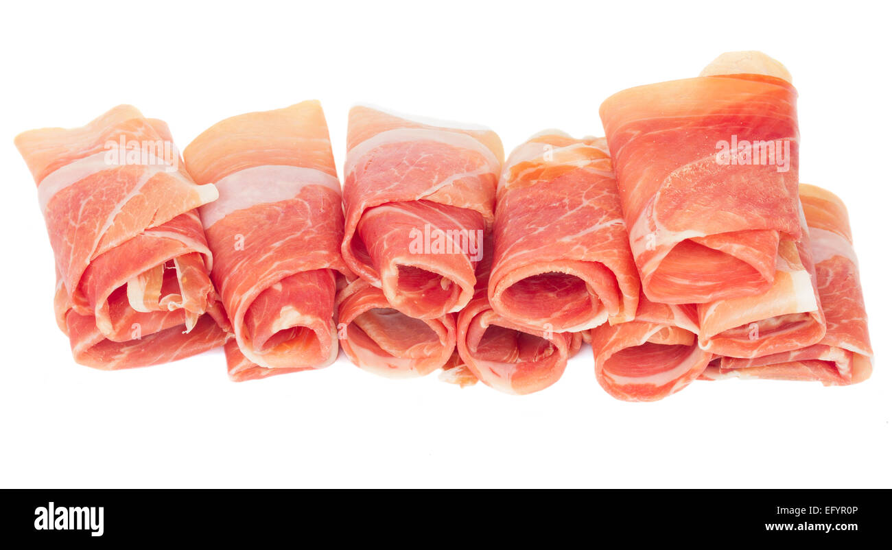 Smoked meat antipasto platter Cut Out Stock Images & Pictures - Alamy