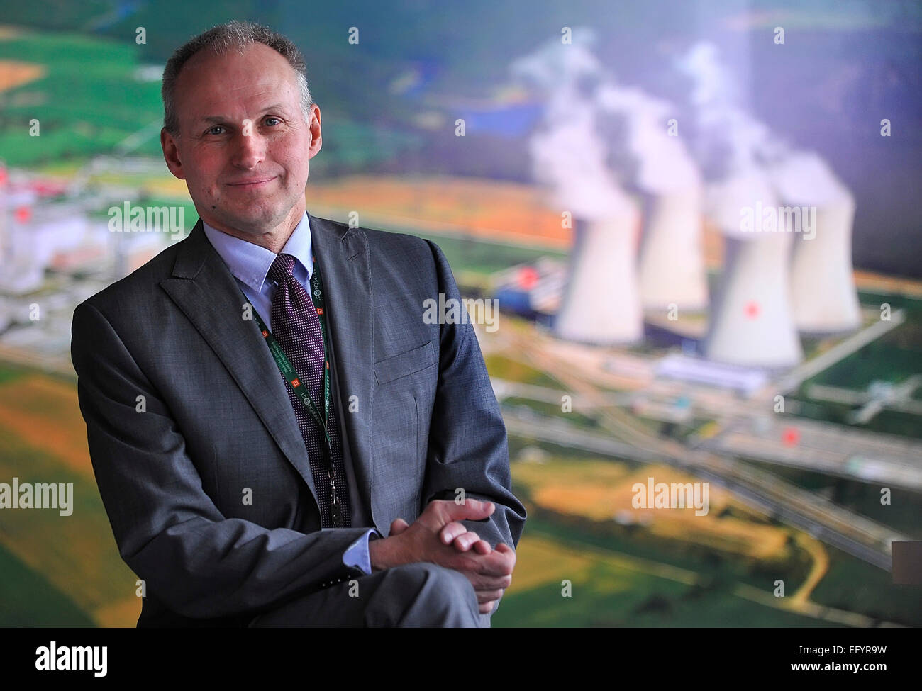 ***FILE PHOTO*** Milos Stepanovsky, CEO of Nuclear Power Plant Dukovany ...
