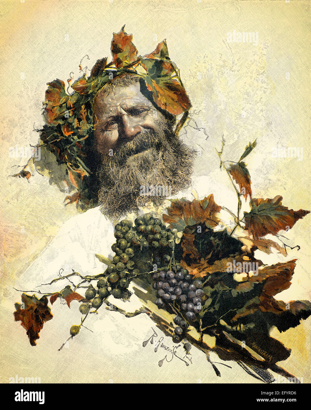 Dionysus bacchus hi-res stock photography and images - Alamy