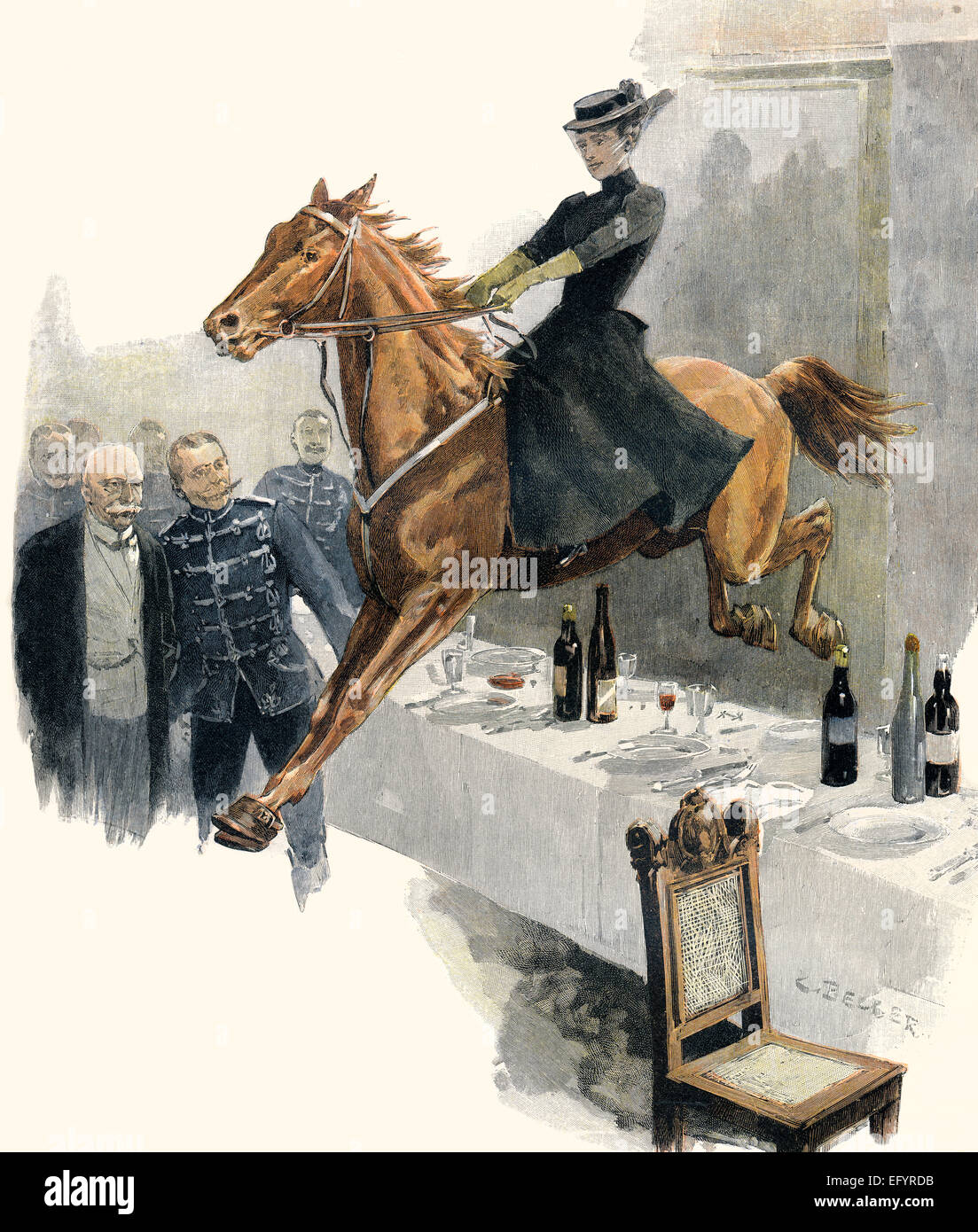 Trick horse hi-res stock photography and images - Alamy