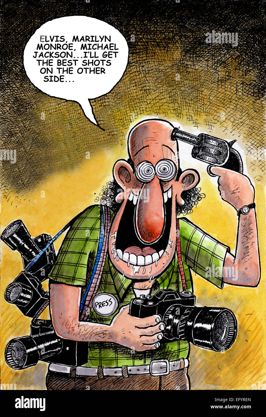 Plan of Paparazzi Stock Photo - Alamy