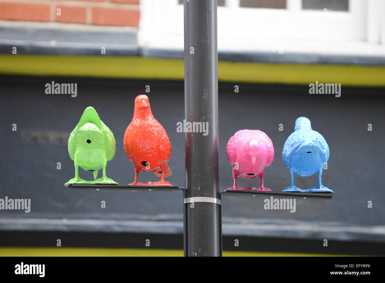 Credit: Matthew Chattle/Alamy Live News Flock installation soho artist ...