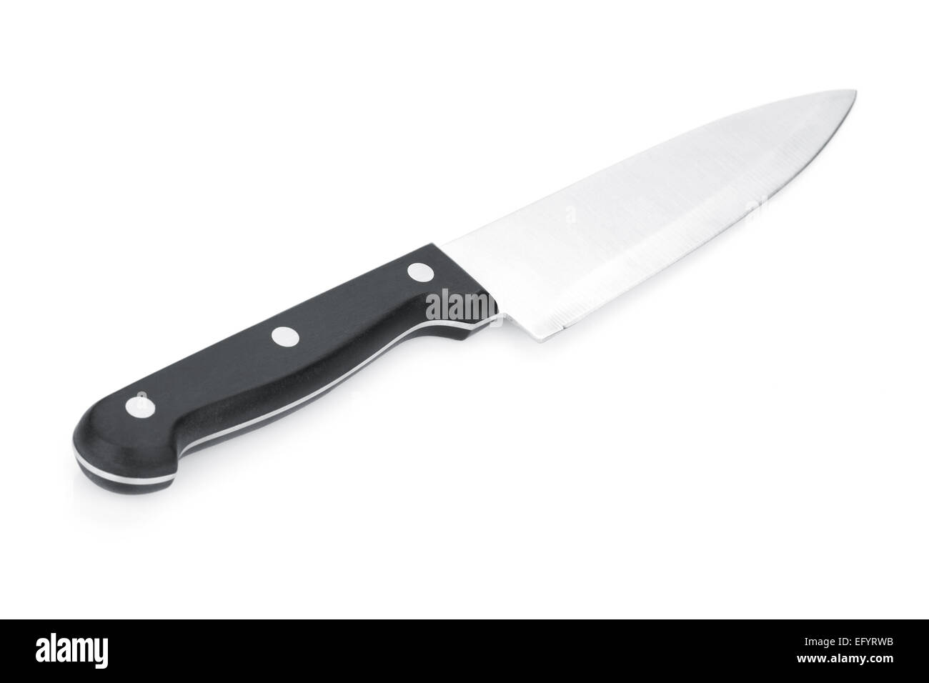 Chef knife. Isolated on white background Stock Photo - Alamy