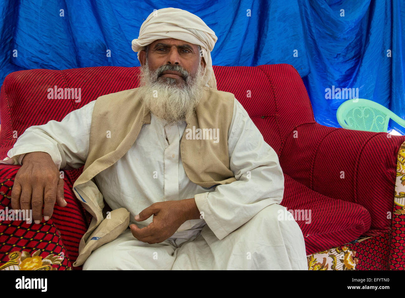 Rashaida Tribal Chief Stock Photo - Alamy