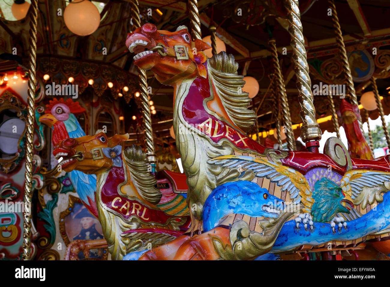 Vintage Fairground High Resolution Stock Photography and Images - Alamy