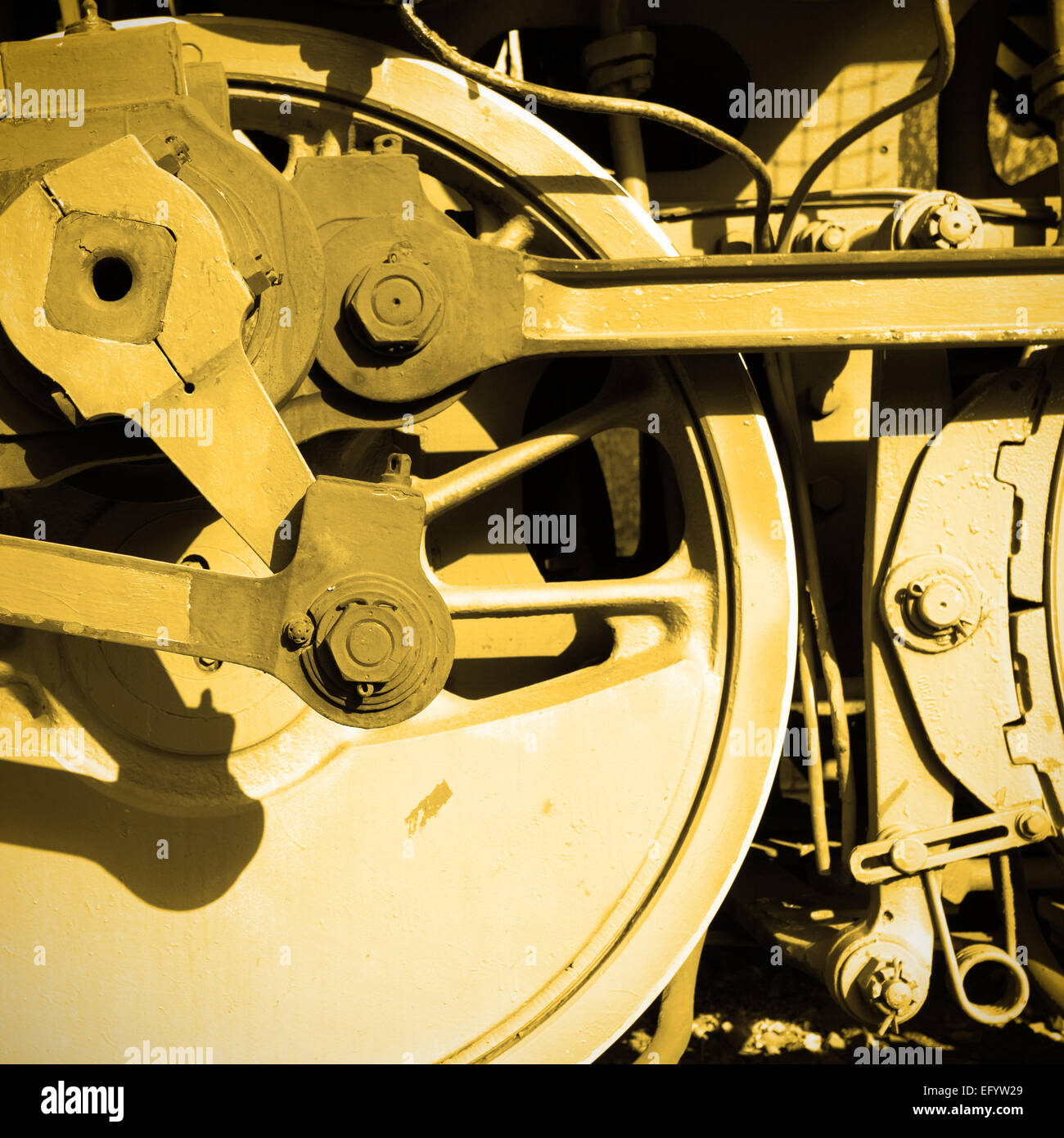 Steam locomotive wheel hi-res stock photography and images - Alamy