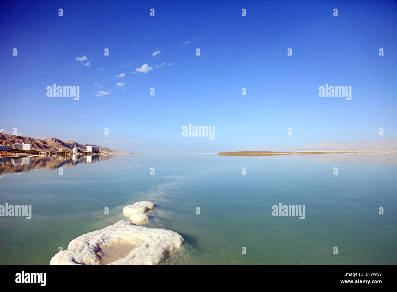 unusual landscapes Dead Sea in the summer day Stock Photo - Alamy