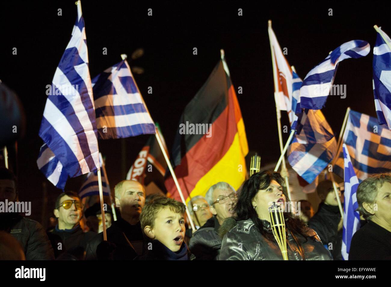 Greek far-right Chrisy Avgi. Greek party Chrisy Avgi (Golden Dawn ...