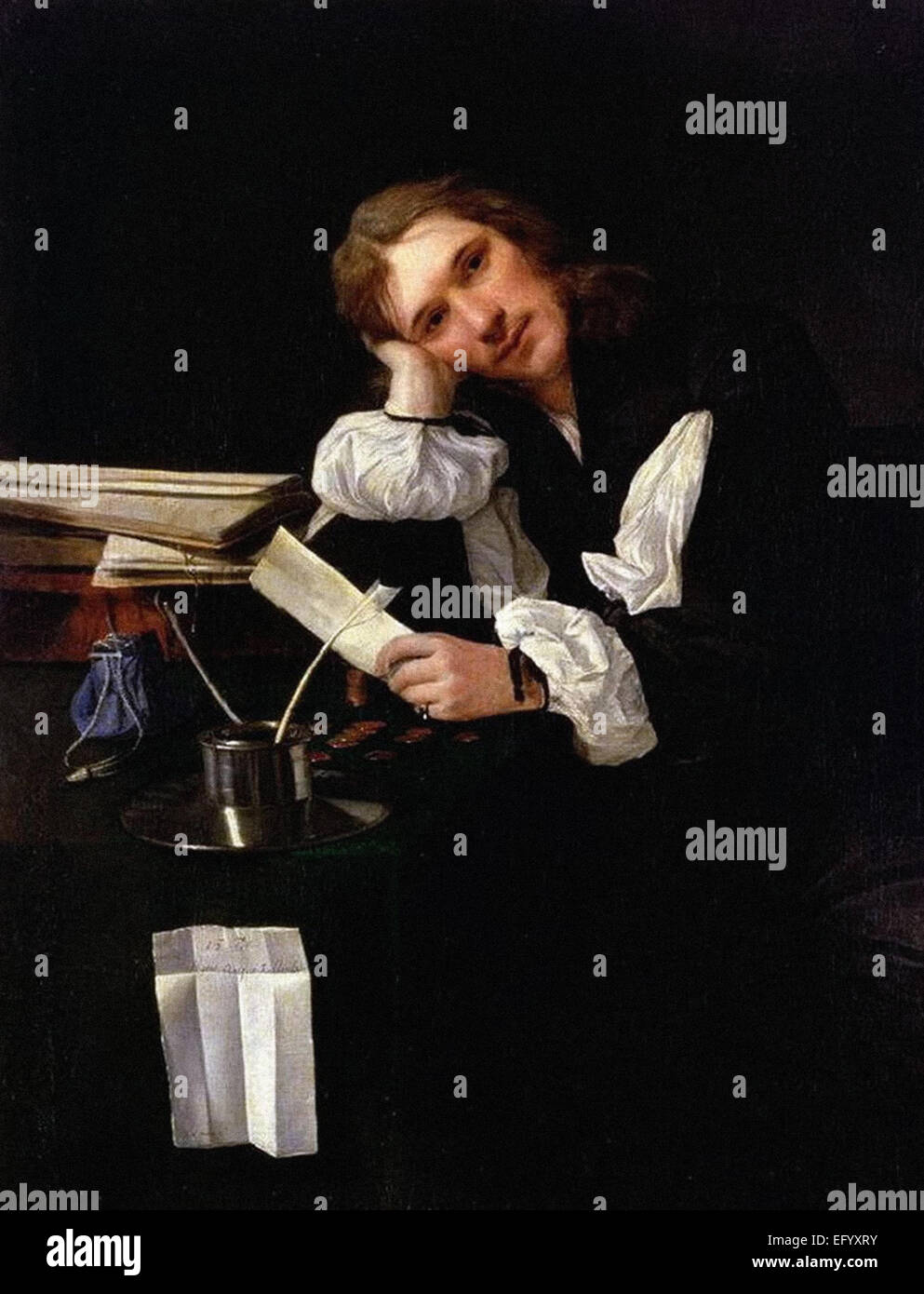 Michael sweerts self portrait hi-res stock photography and images - Alamy