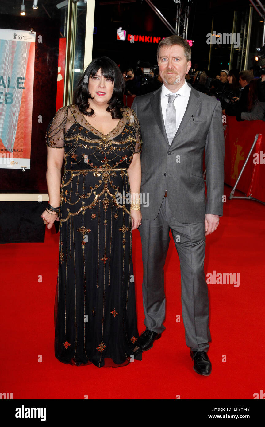 E.L. James and Niall Leonard attending the 'Fifty Shades Of Grey ...
