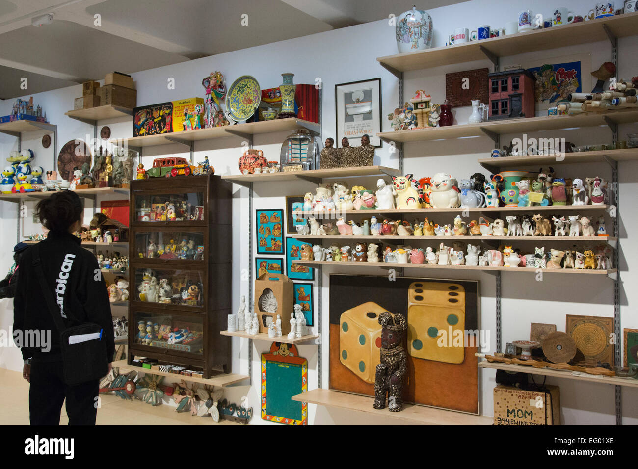 London, UK. 11 February 2015. Pictured: a collection of thousands of ...