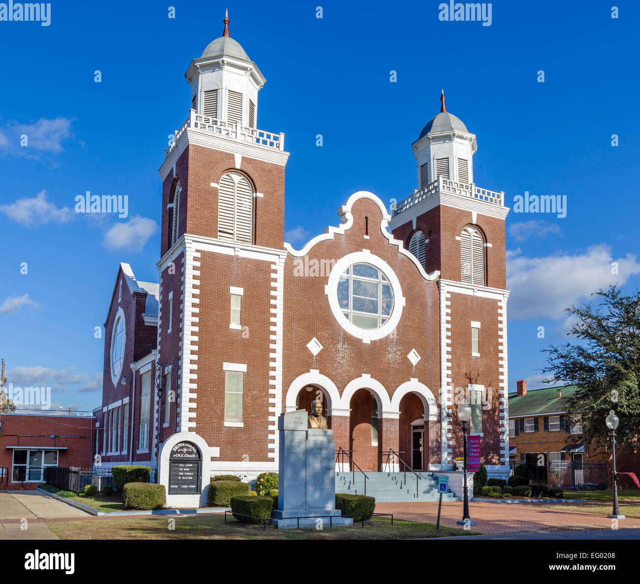 Brown Chapel AME Church, Selma, Alabama, USA - the church was the ...