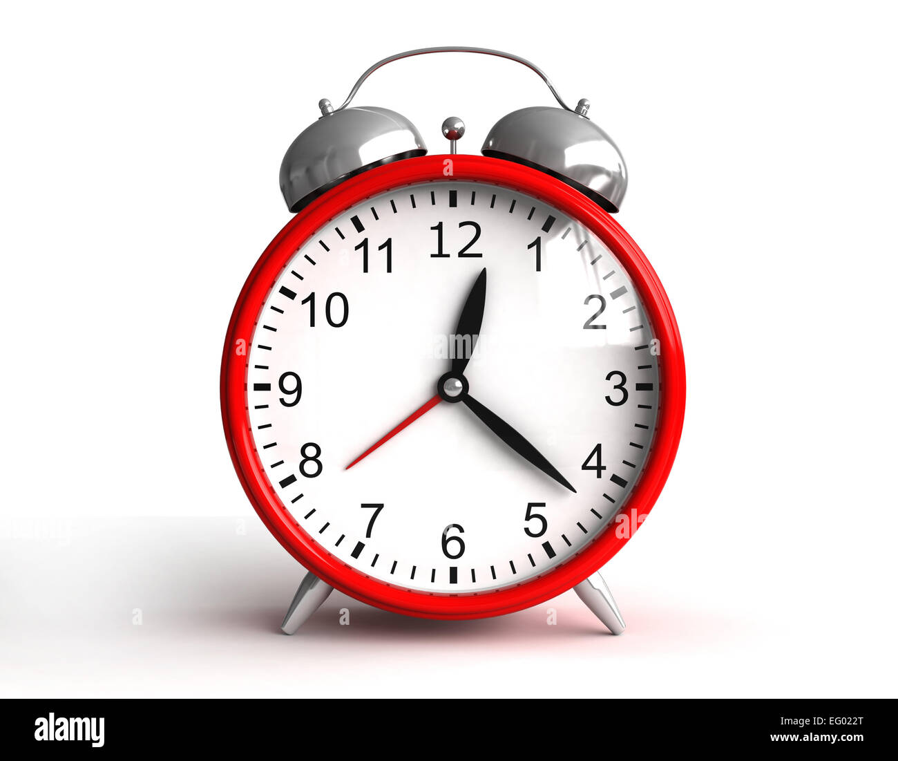 3d time clock deadline countdown red watch Cut Out Stock Images ...