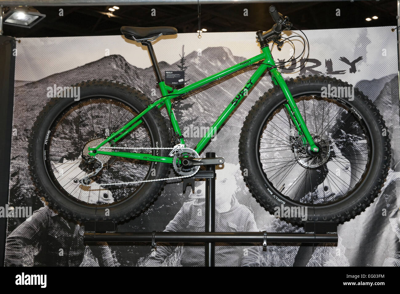 Surly on show at the London Bike Show at ExCel Stock Photo - Alamy