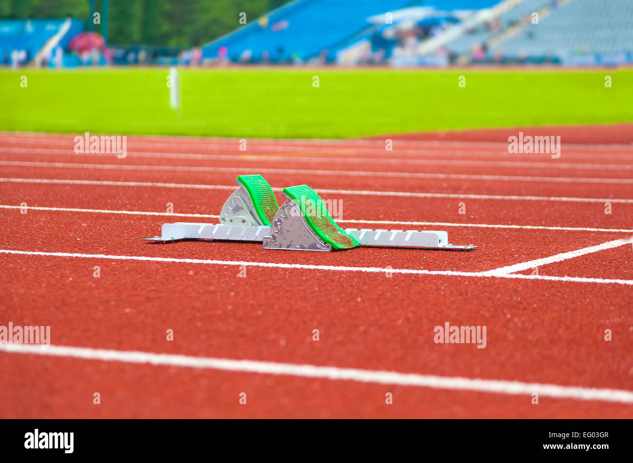 stadium before the competition, sport background Stock Photo - Alamy