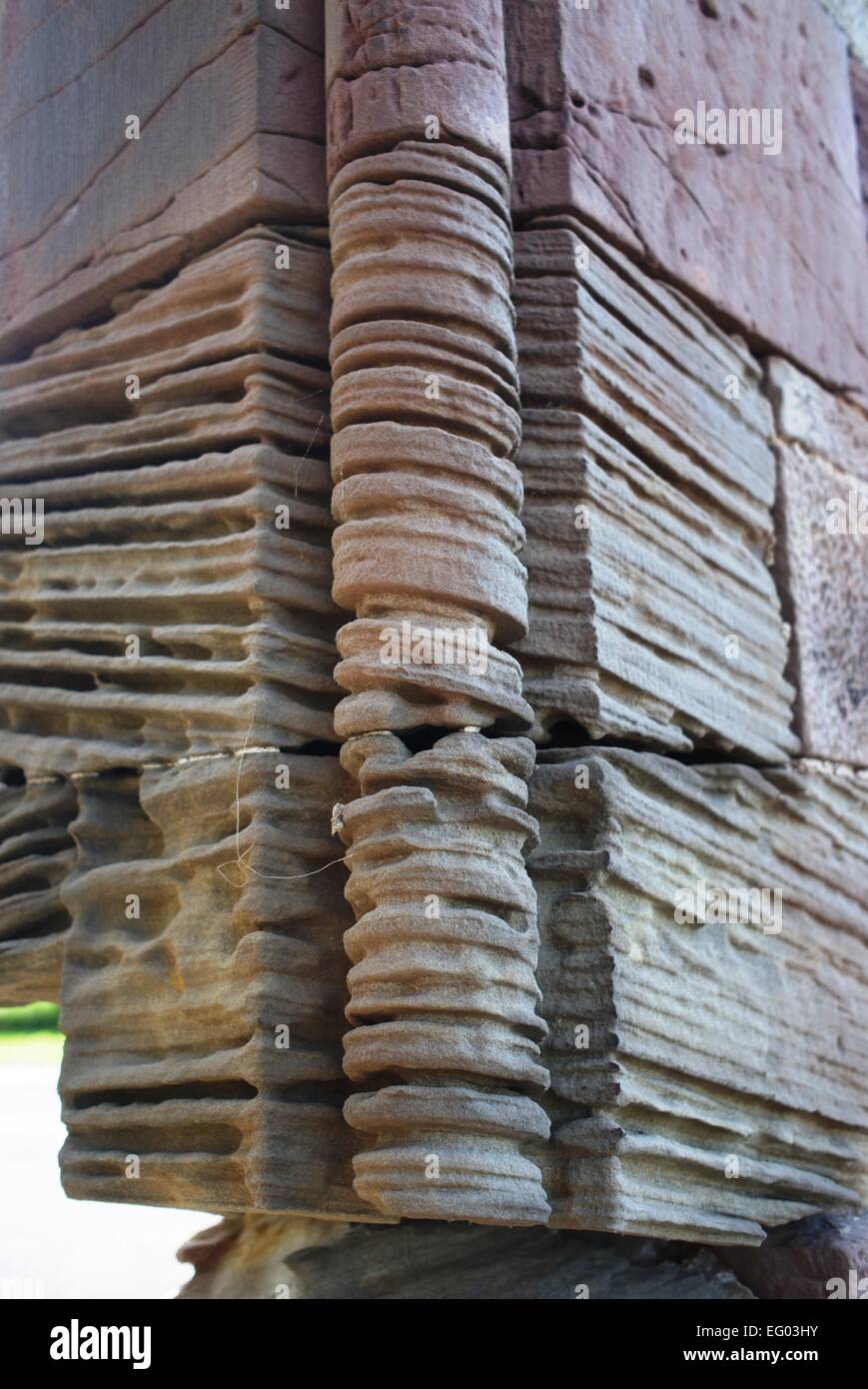 Stone detail up close Stock Photo - Alamy