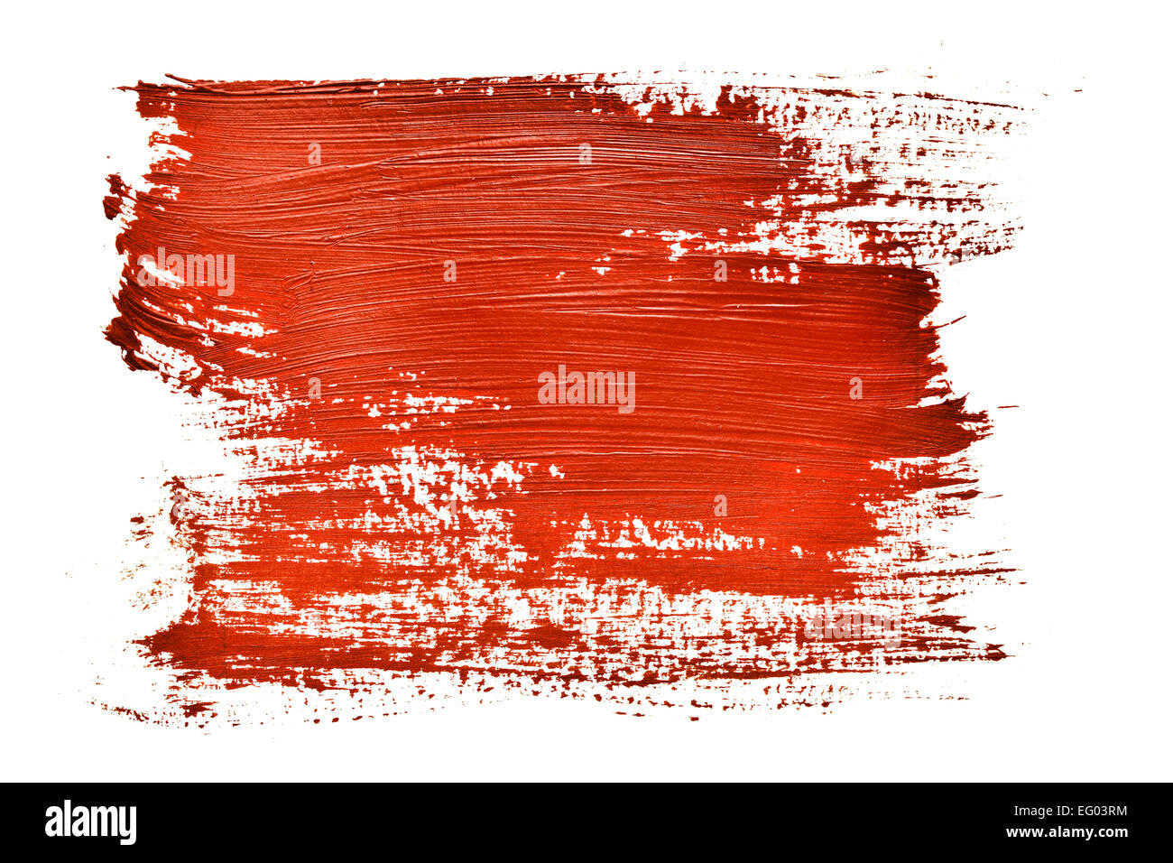 Red paint brush strokes hi-res stock photography and images - Alamy