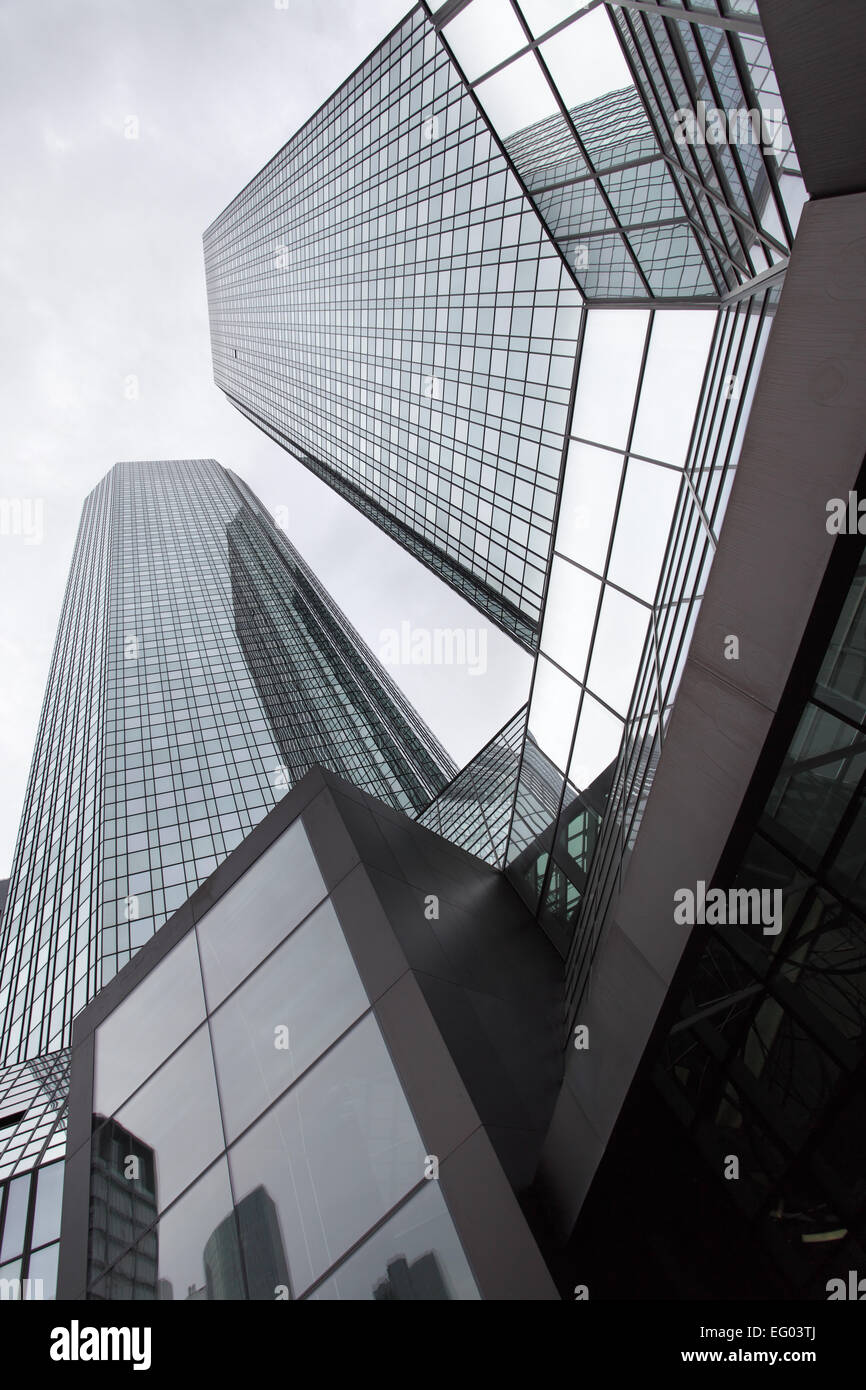 Office buildings in Frankfurt am Main, Germany Stock Photo - Alamy