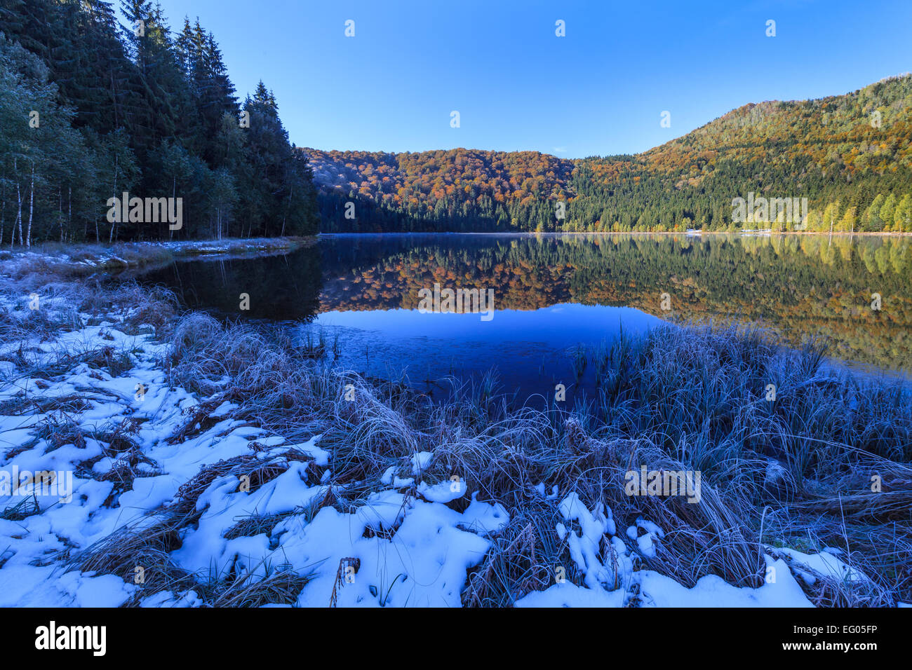 Saint Anna Lake, Romania Stock Photo - Alamy