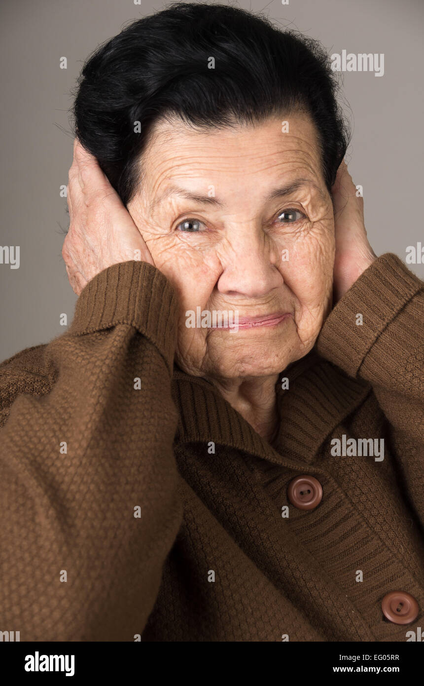 Angry and granny hi-res stock photography and images - Alamy