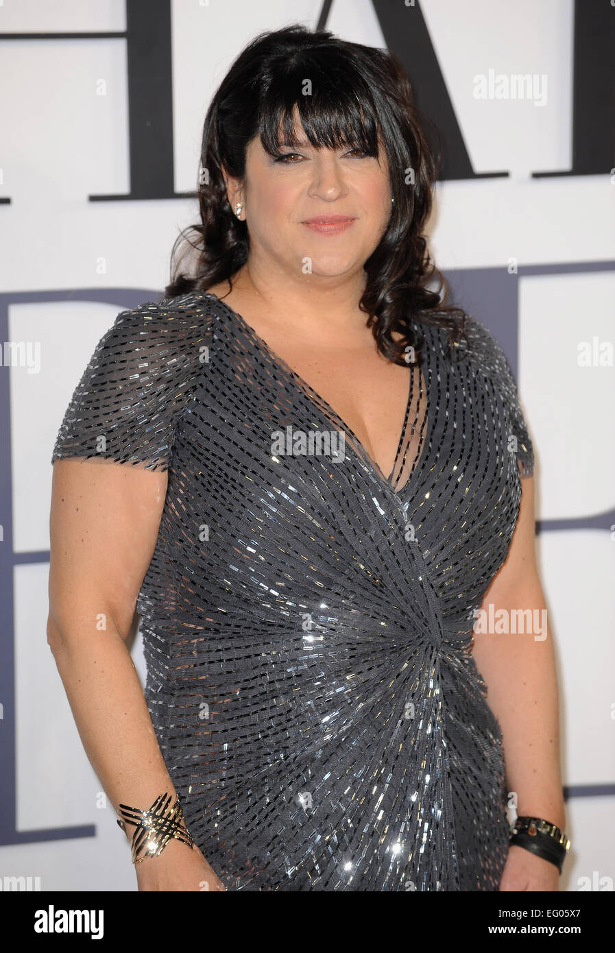 London, UK, UK. 12th Feb, 2015. E L James attends the UK Premiere of ...