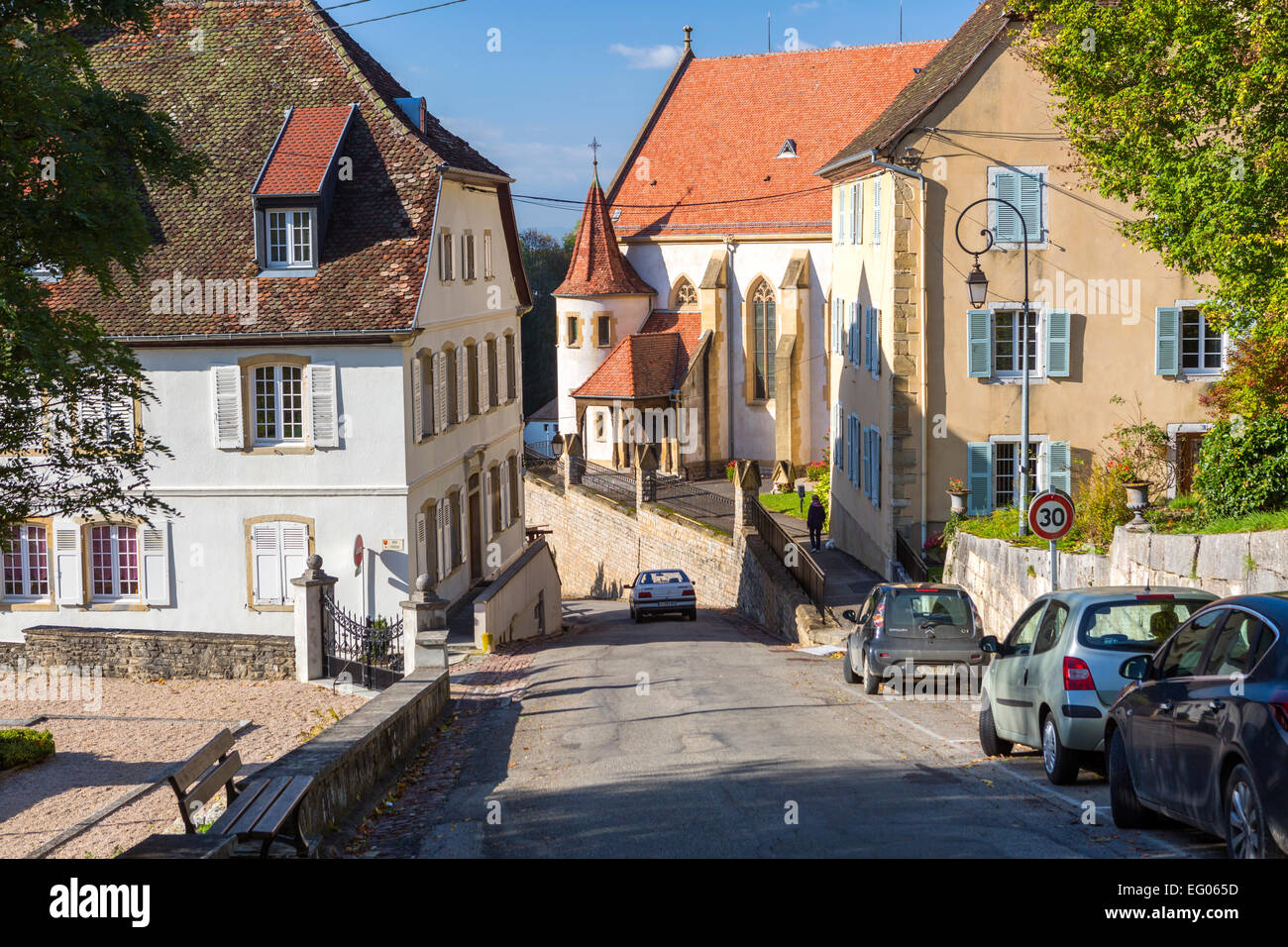Ferrette, Haut Rhin, Alsace, France Stock Photo - Alamy