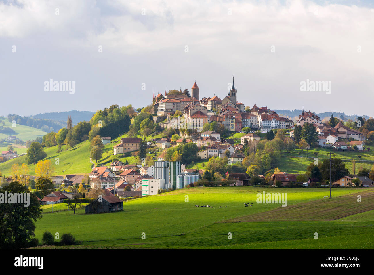 Romont castle hi-res stock photography and images - Alamy