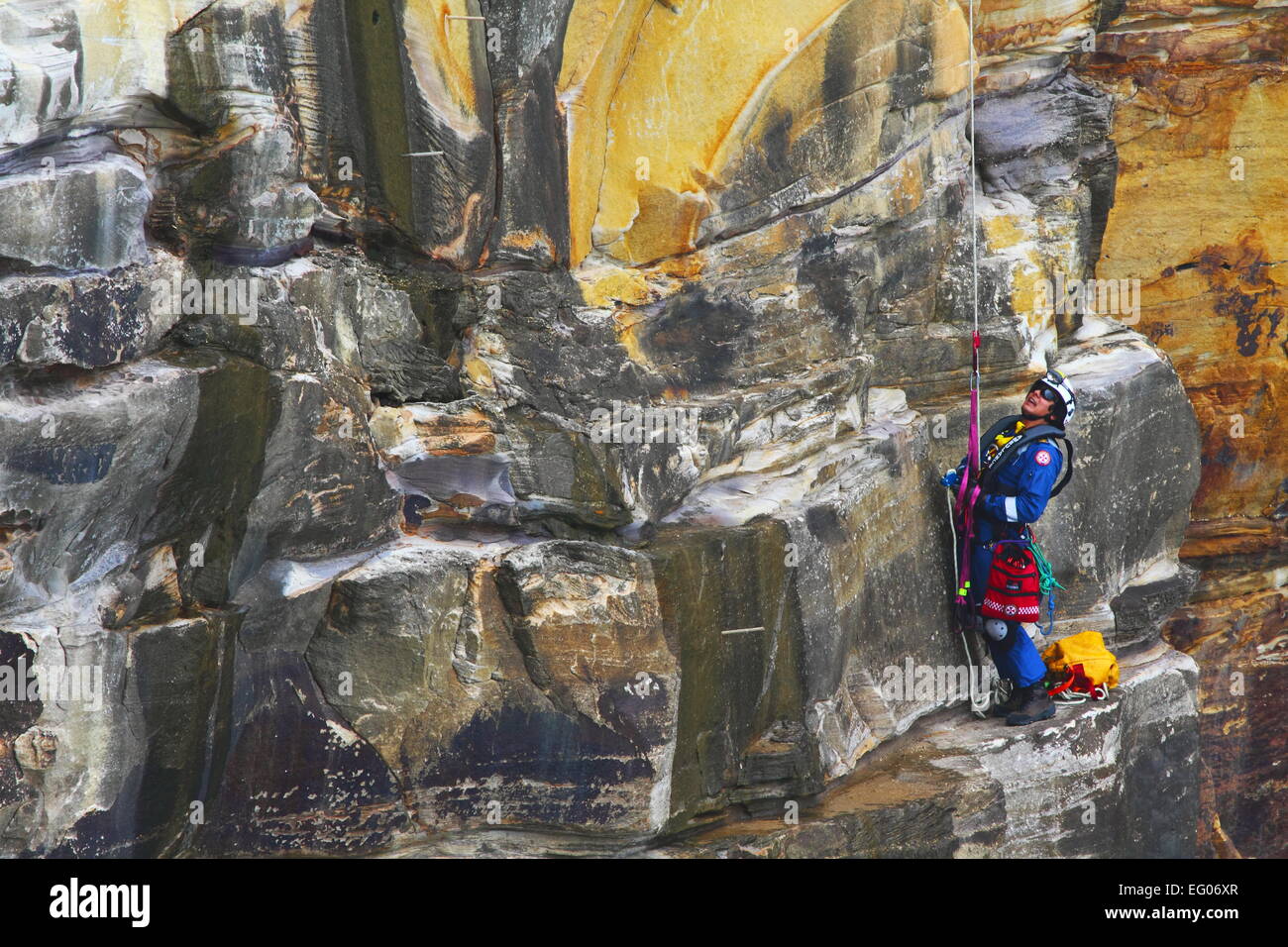 A male member of the Special Operations team, within the Ambulance ...