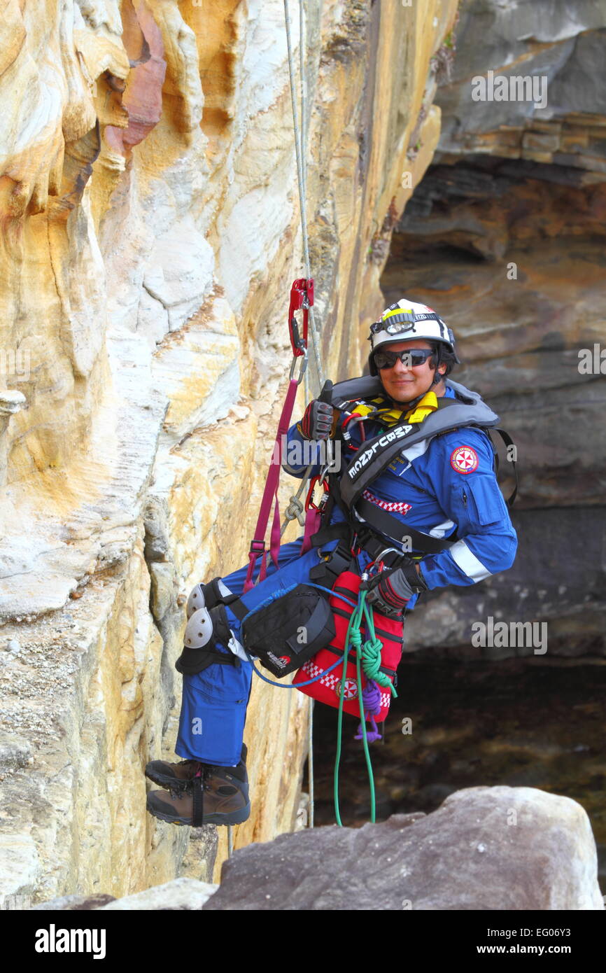 A male member of the Special Operations team, within the Ambulance ...