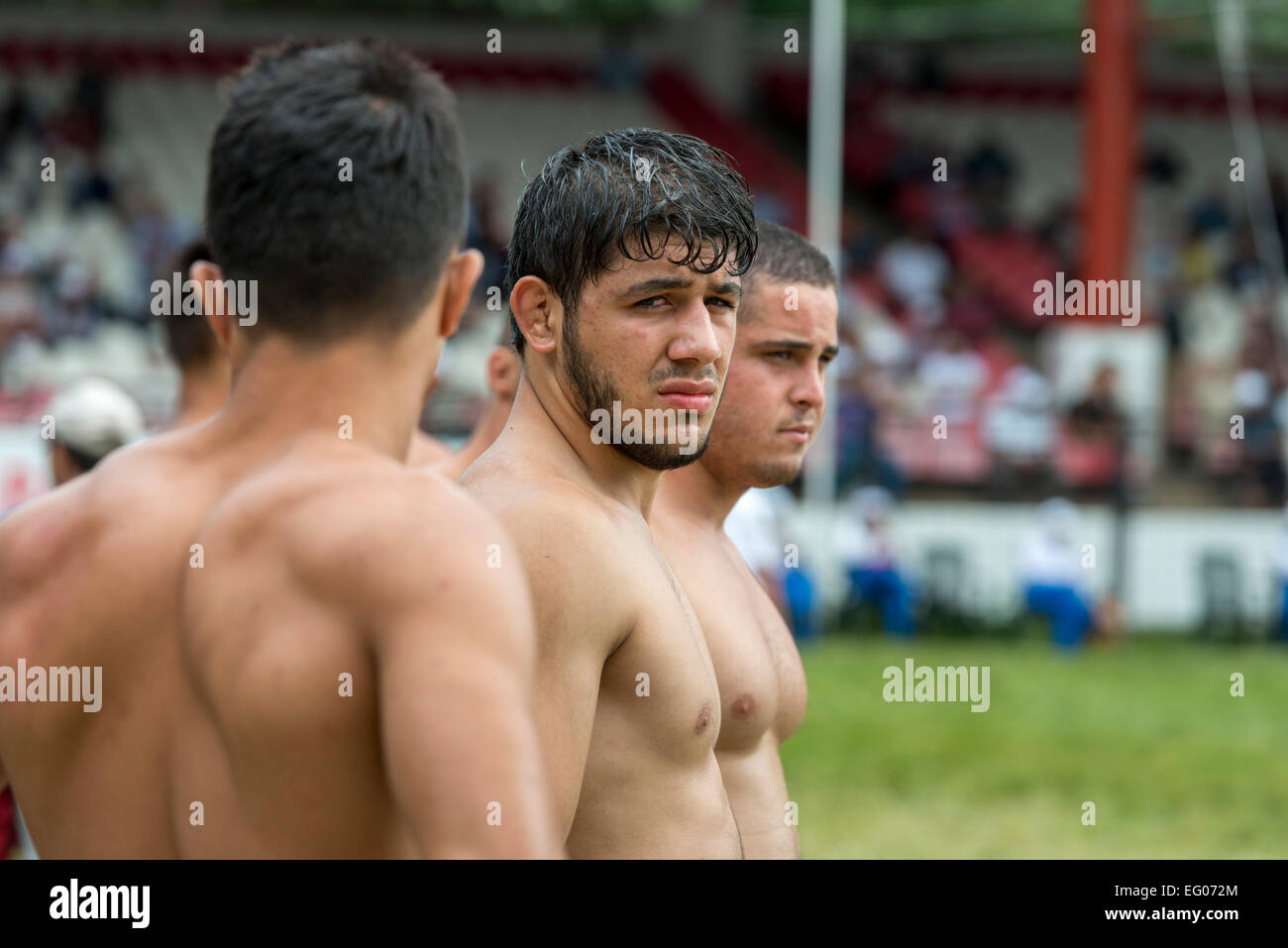 Turkish wrestlers kirkpinar hi-res stock photography and images - Alamy