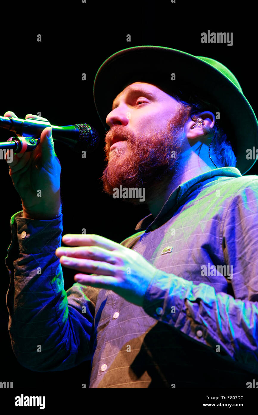 Moscow, Russia - February 2, 2015: British singer, actor and songwriter ...