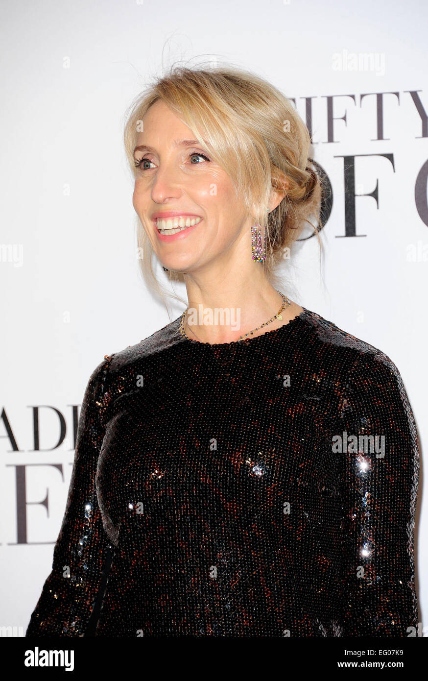 London, UK. 12th February, 2015. Director Sam Taylor-Johnson attend the ...