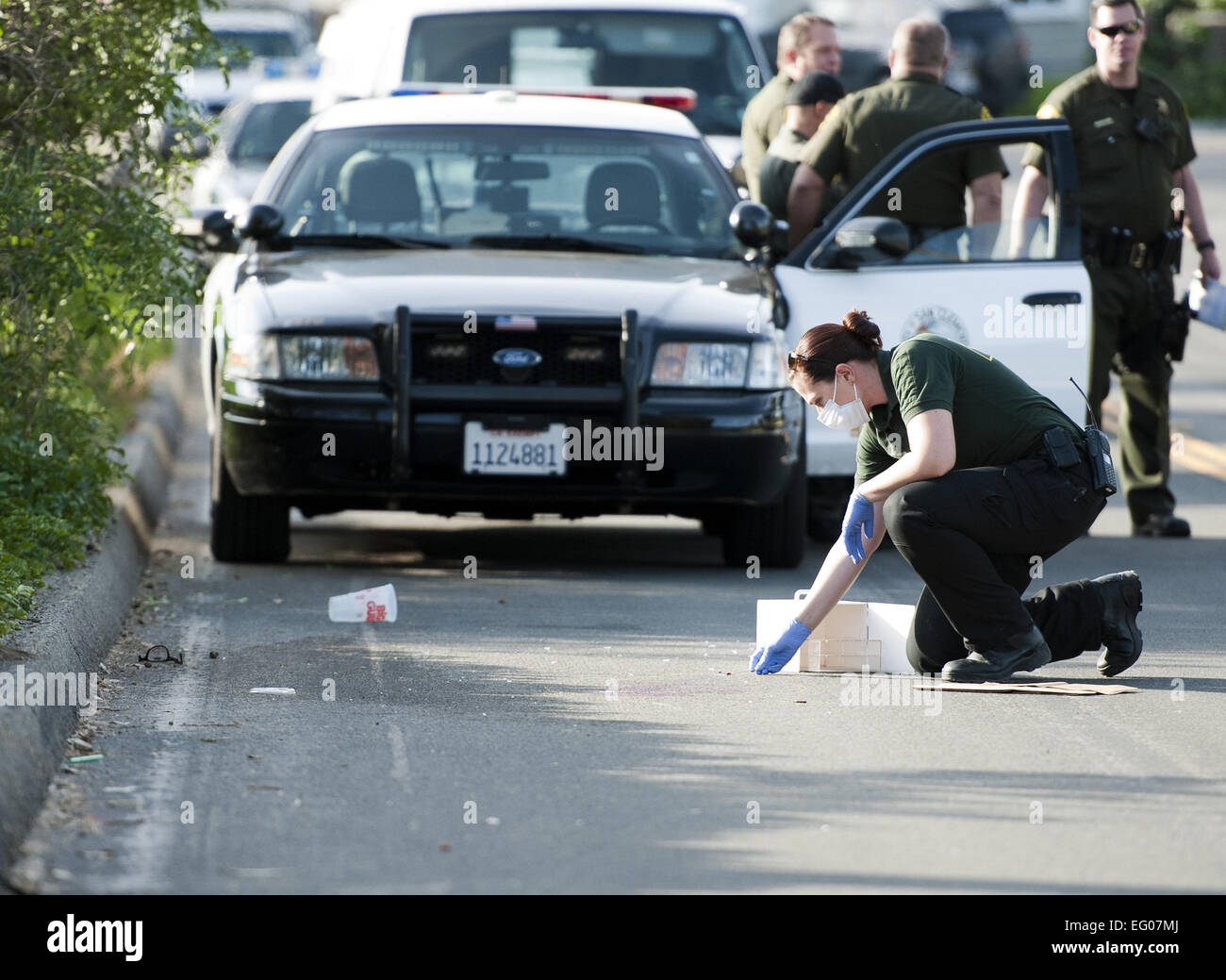 San Clemente, California, USA. 2nd Feb, 2015. Orange County Sheriff's ...