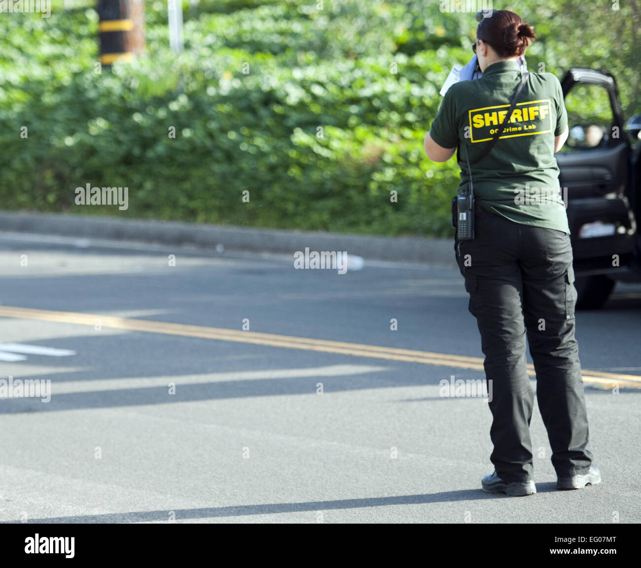 San Clemente, California, USA. 2nd Feb, 2015. Orange County Sheriff's ...