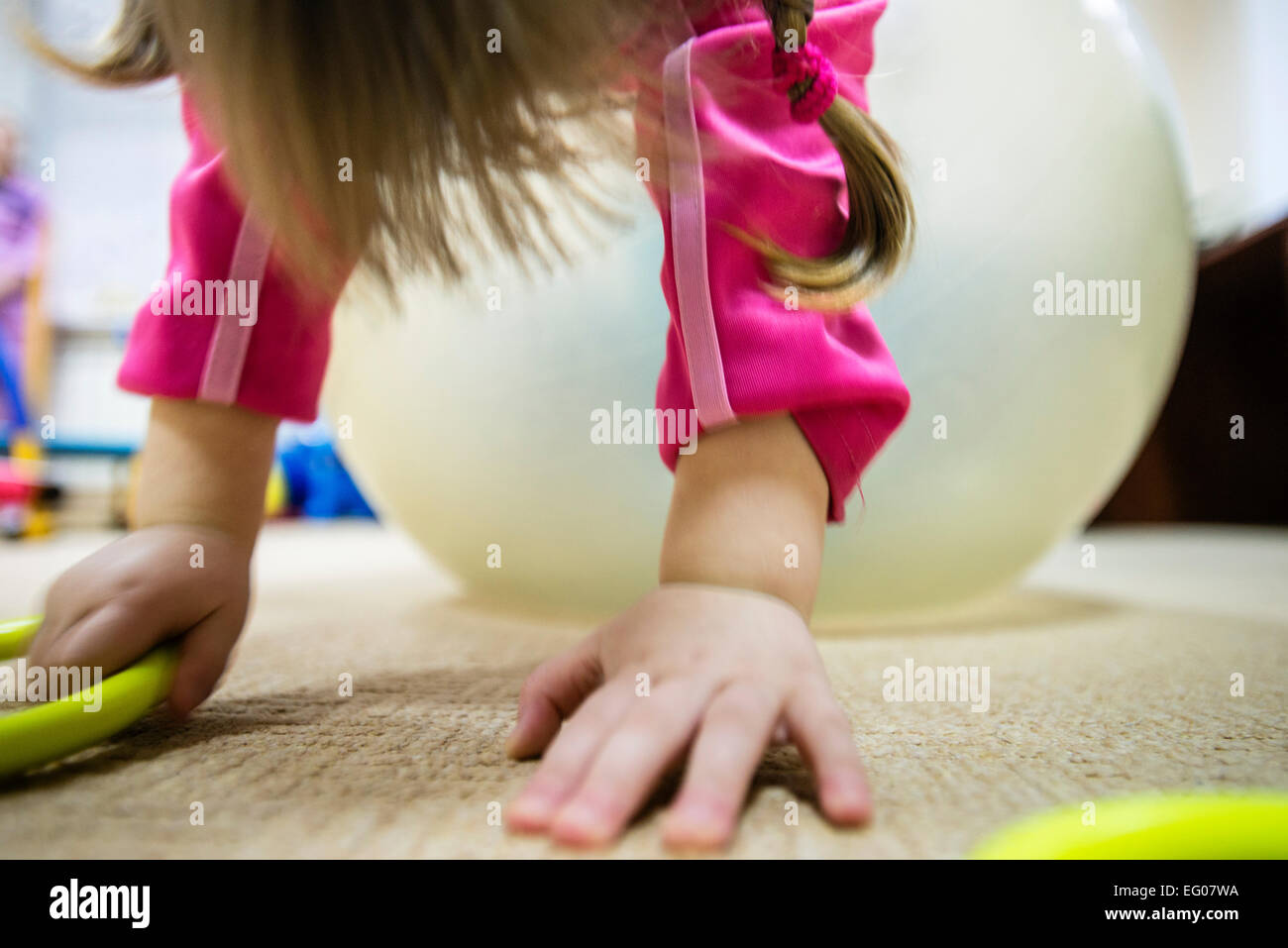 Orphans play in physiotherapy room, Orphanage 'Zhytomyr regional ...