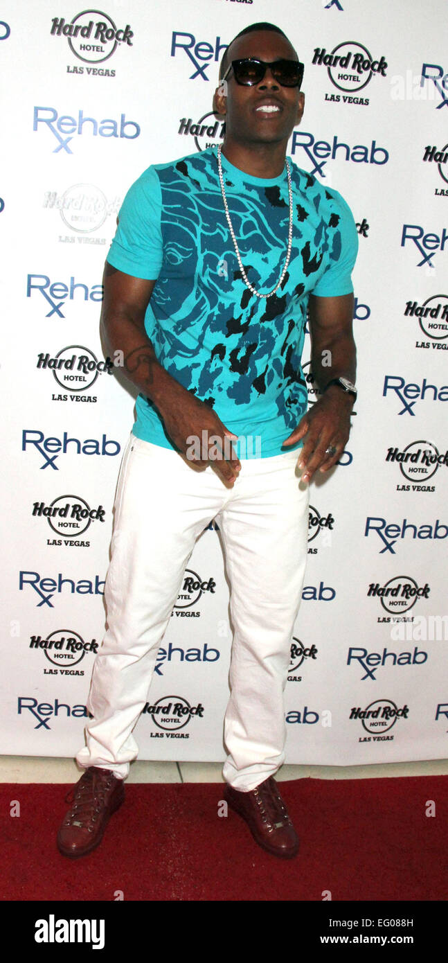 R&B singer Mario at Rehab Pool inside Hard Rock Hotel & Casino ...