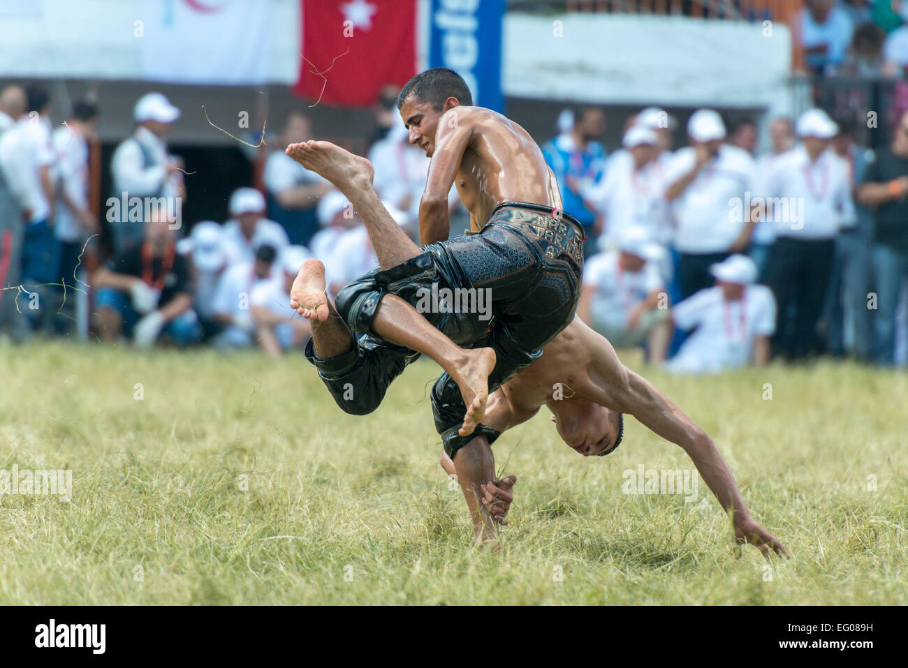 Turkish wrestlers hi-res stock photography and images - Alamy