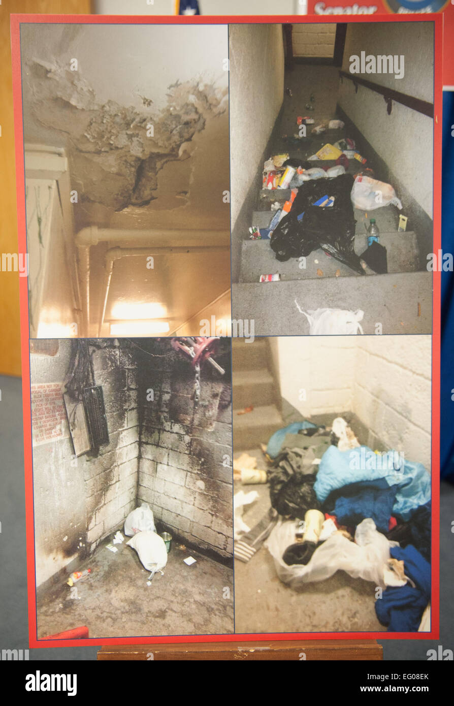 Manhattan, New York, USA. 12th Feb, 2015. Images of NYCHA houses on ...