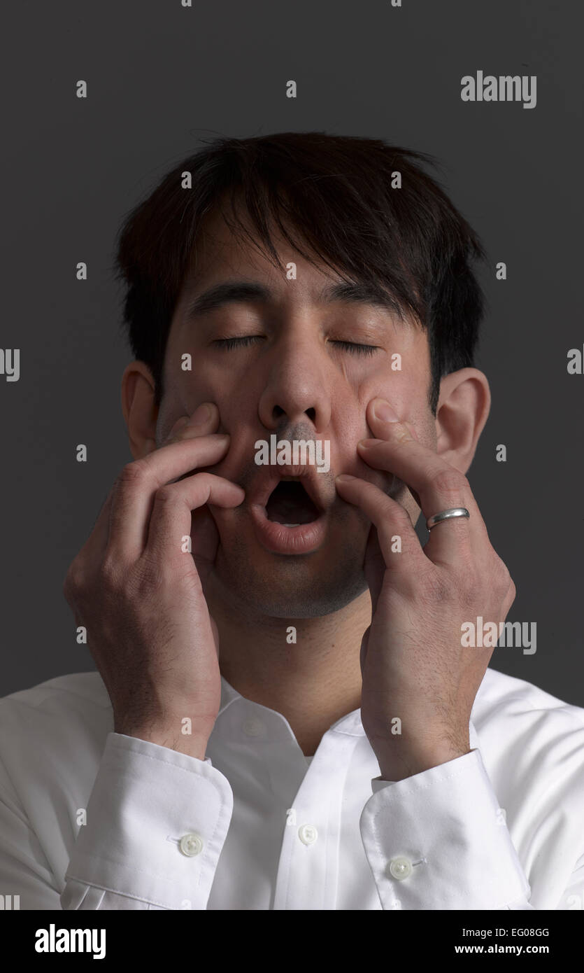 Portrait Session with Michael 33 year old singing student Stock Photo ...