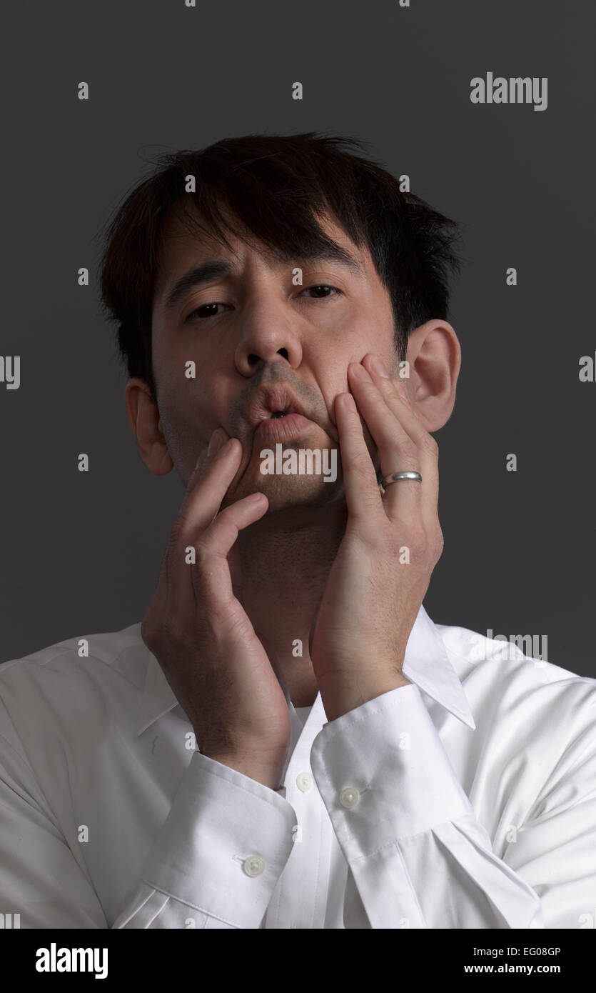 Portrait Session with Michael 33 year old singing student Stock Photo ...