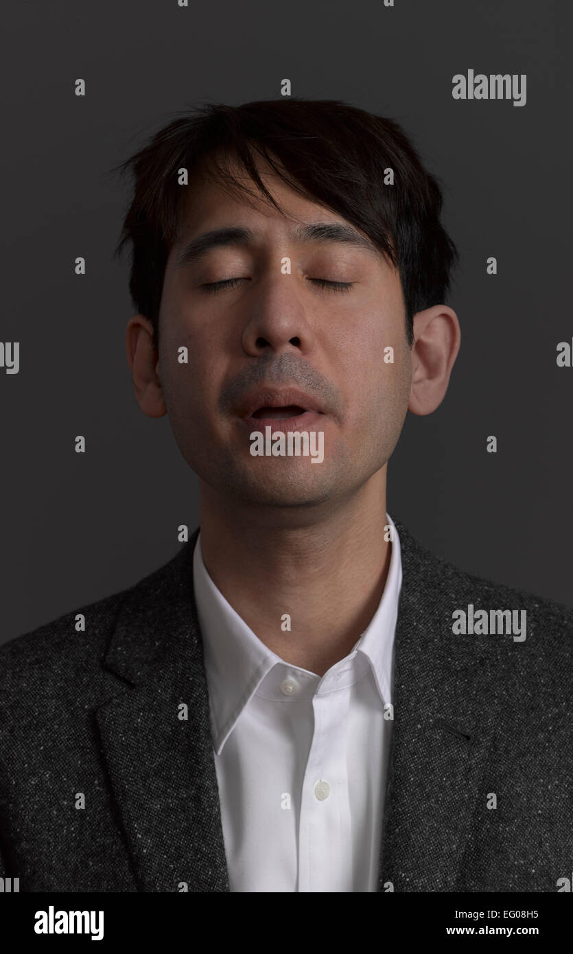 Portrait Session with Michael 33 year old singing student Stock Photo ...