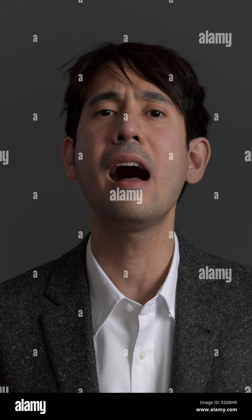 Portrait Session with Michael 33 year old singing student Stock Photo ...