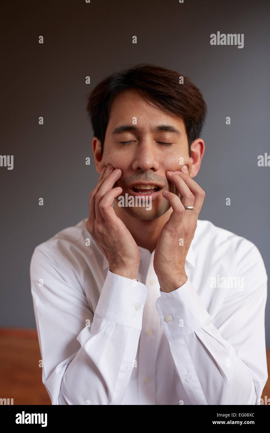Portrait Session with Michael 33 year old singing student Stock Photo ...