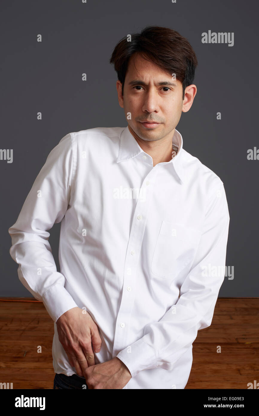 Portrait Session with Michael 33 year old singing student Stock Photo ...