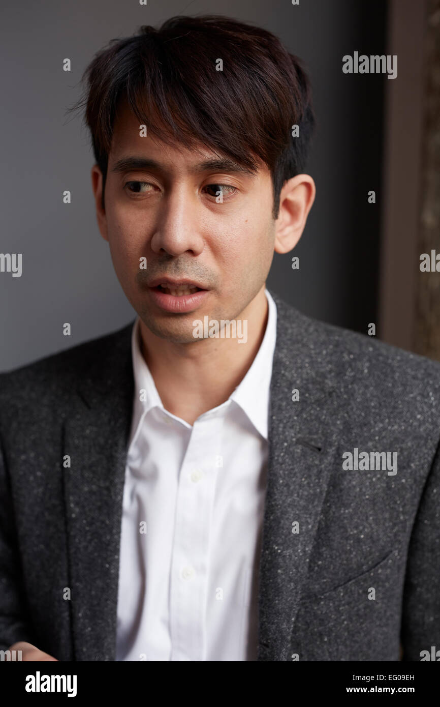 Portrait Session with Michael 33 year old singing student Stock Photo ...