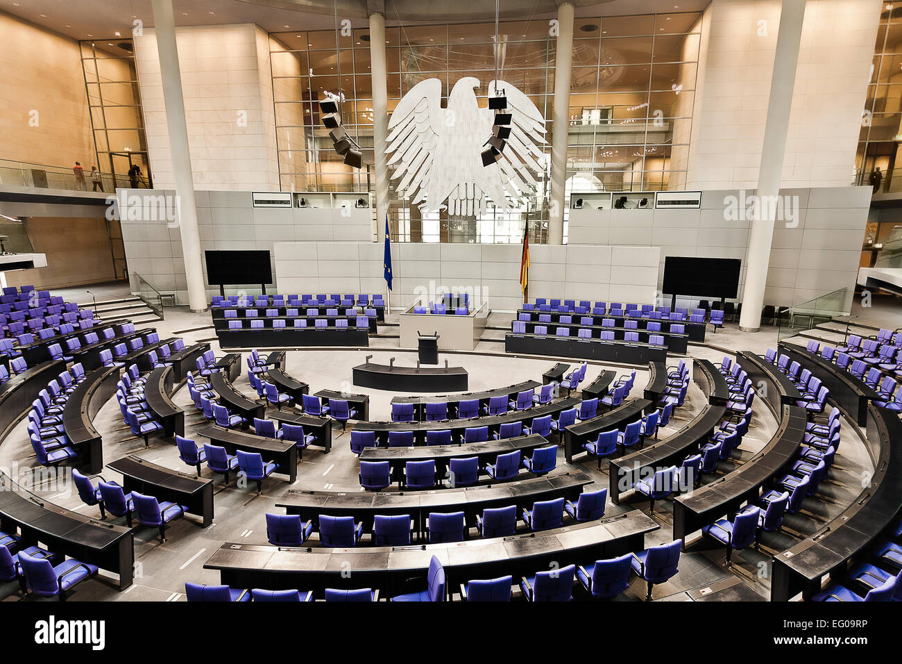 parliament german bundestag room Reichstag in berlin germany Stock ...
